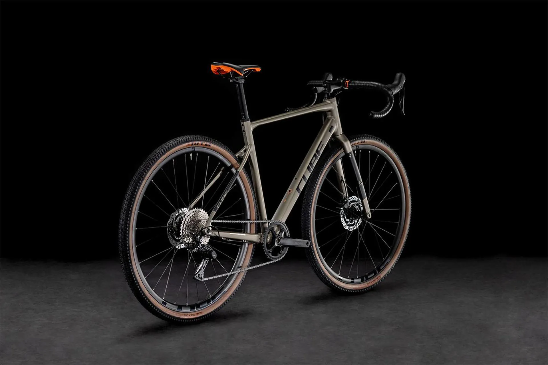 Cube Nuroad Ex Gravel Bike 2022 Flashstone/Orange