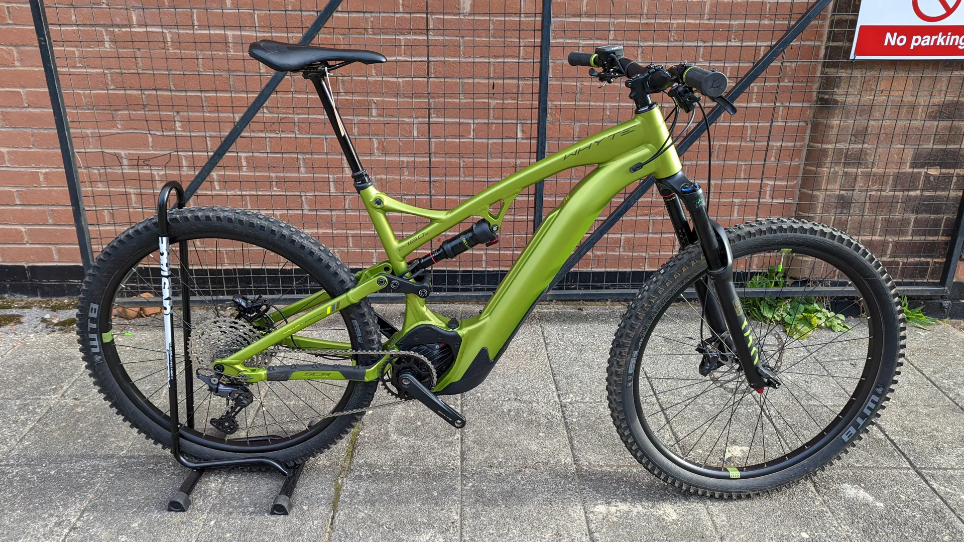 Second Hand Whyte e-150 S 29er V1 2021 XL Matt Olive/Khaki/Lime