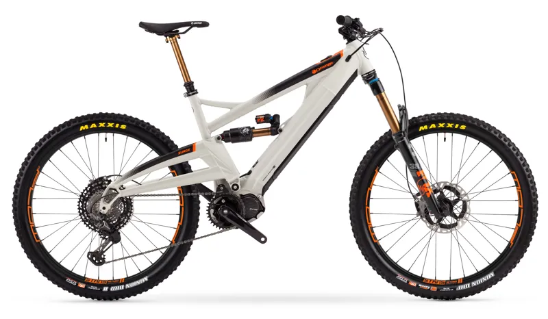 Orange Surge XTR 27.5 Electric Mountain Bike 2021 Norlando Grey