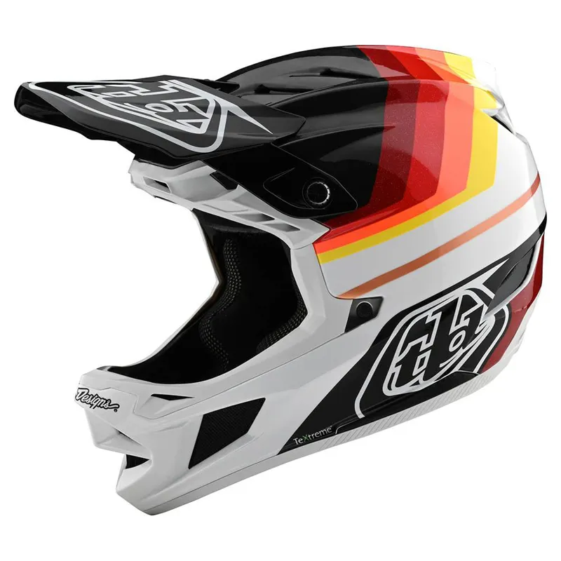 Troy Lee Designs D4 Carbon Full Face MTB Helmet Mirage Black/Red
