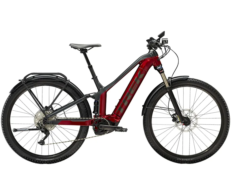 Trek Powerfly FS 4 EQ Electric Mountain Bike 2022 Crimson/Lithium