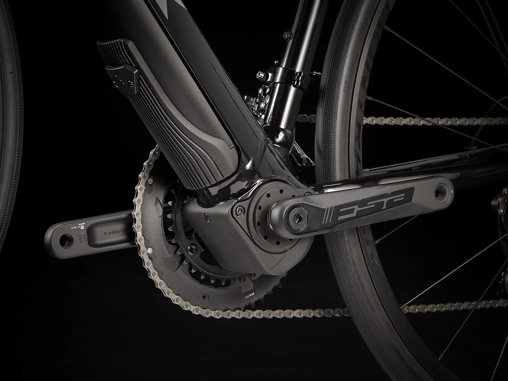 Trek Domane + ALR Electric Road Bike 2021 Voodoo Black