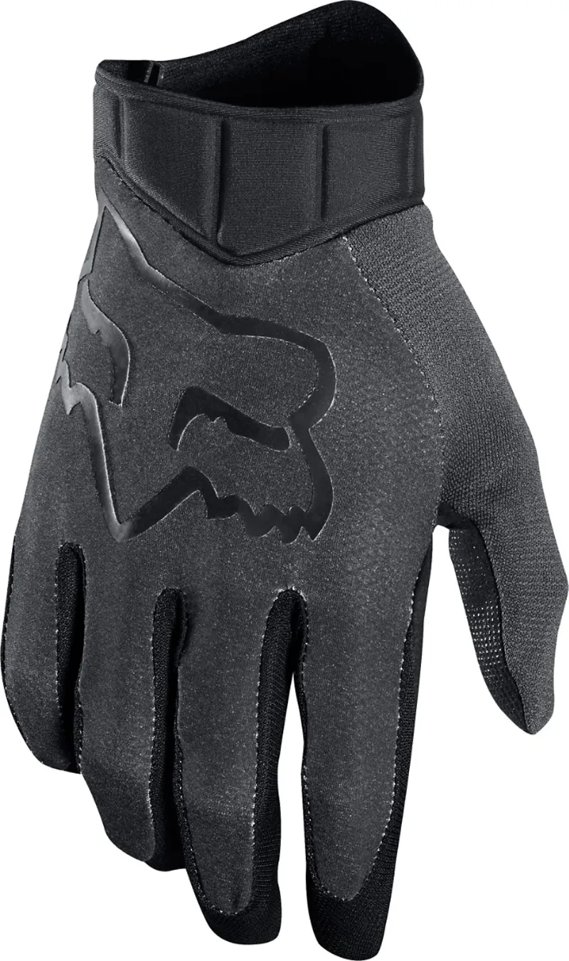 Fox Airline Race Gloves Black/Charcoal
