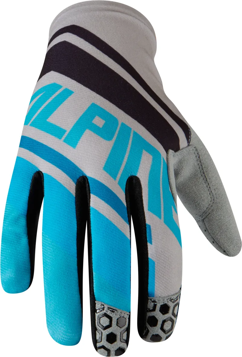 Madison Alpine Gloves Blue Stripes