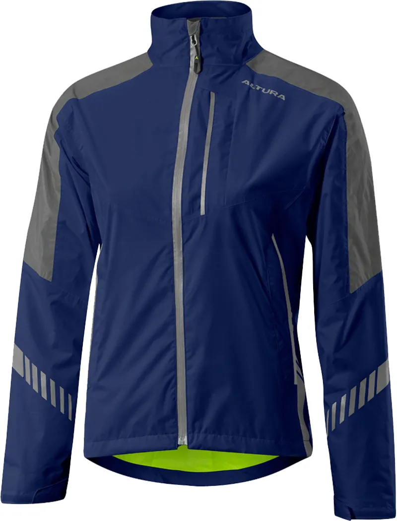 Altura Nightvision 3 Womens Waterproof Jacket Hi Viz Blue