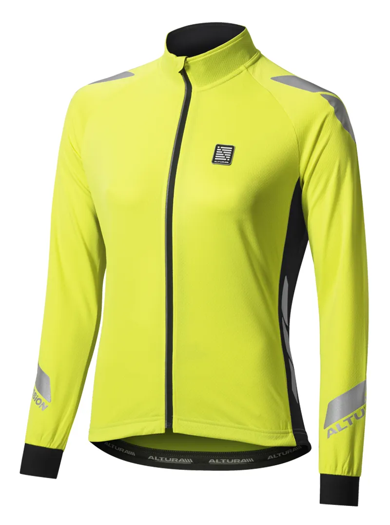 Altura Night Vision Womens LS Jersey Hi VIs Yellow