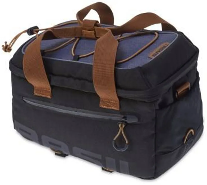 Basil Miles Top Case Pannier Bag Dark Grey