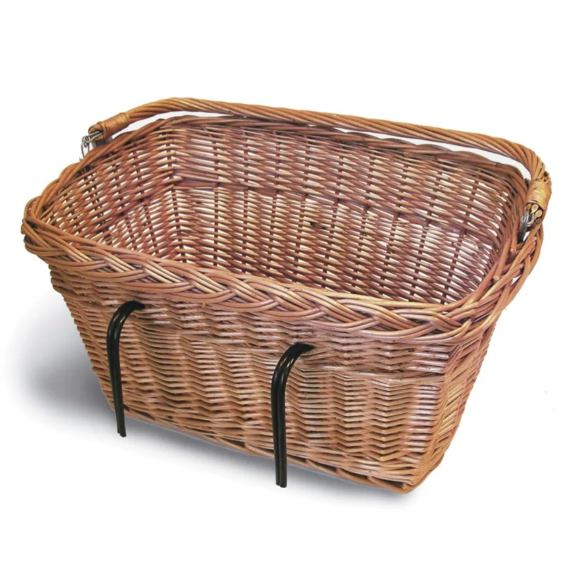 Basil Wicker Rectangular Hook-On Front Basket