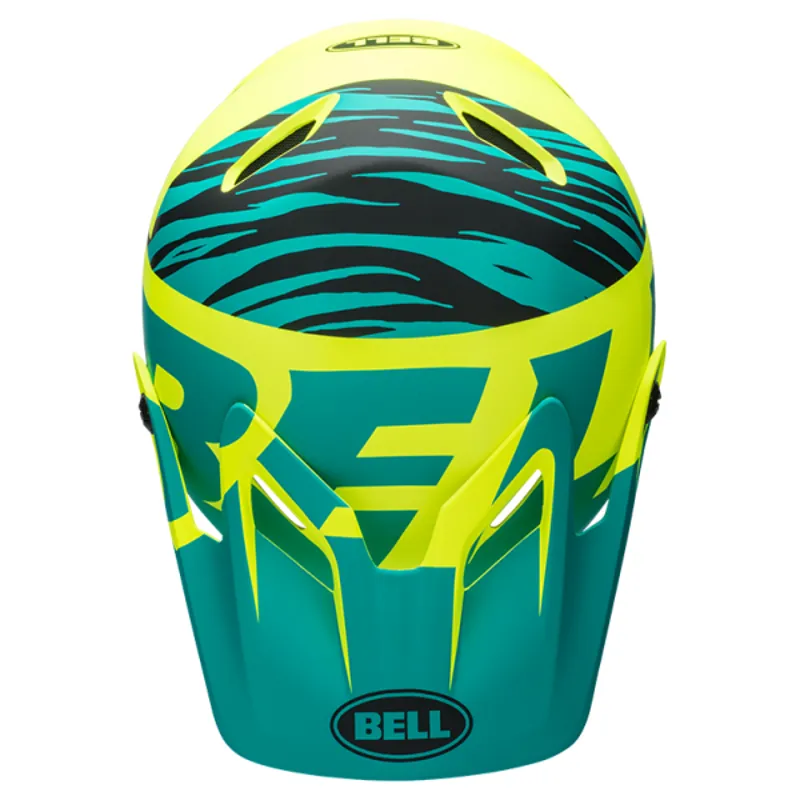 Bell Transfer 9 Full Face MTB Helmet Emerald/Sear