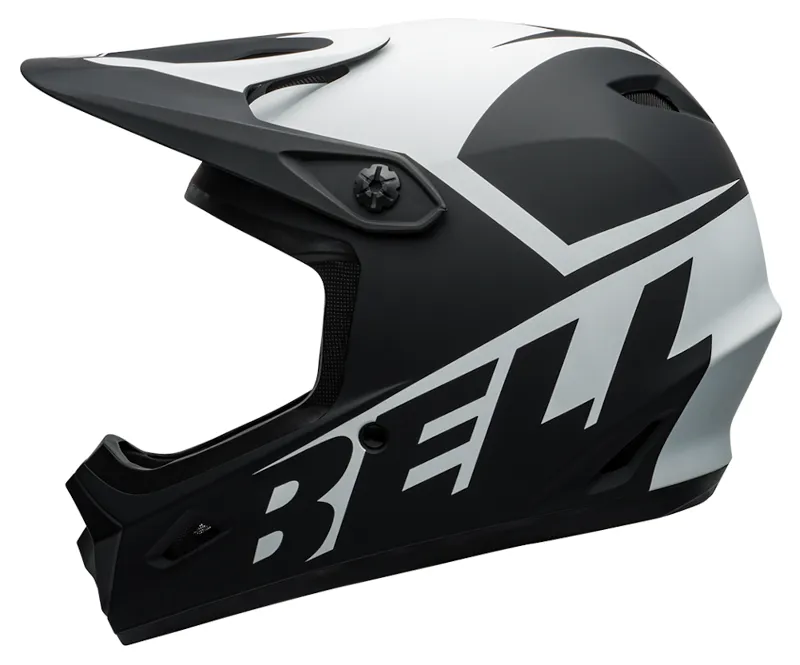Bell Transfer MTB Full Face Helmet Slice Matte Black/White