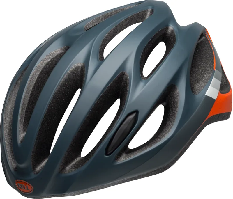 Bell Draft Road Bike Helmet Slate/Orange