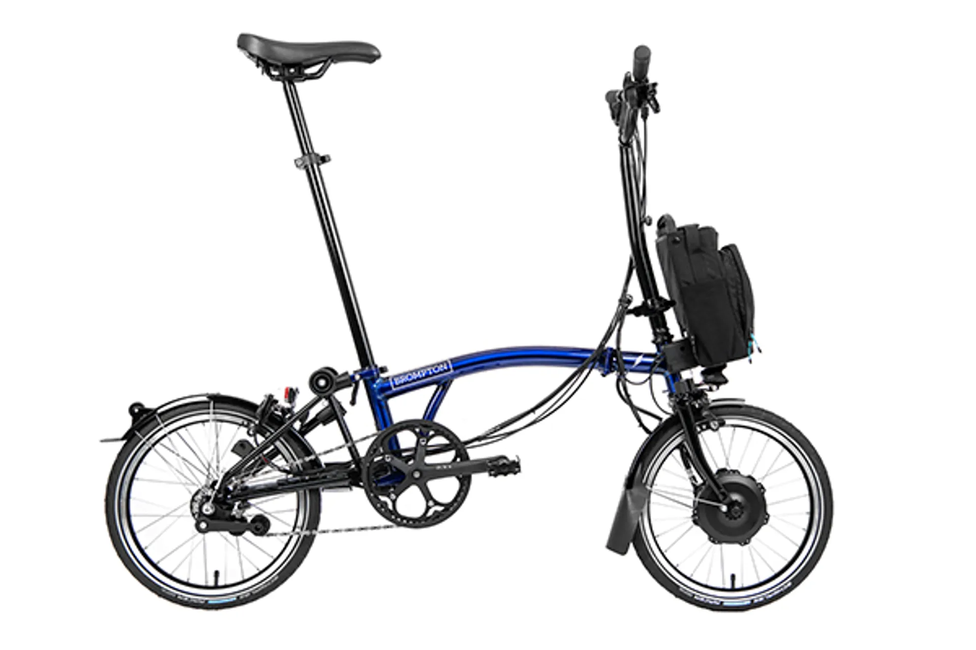 Brompton H6LU Electric Bike 2020 Blue Laquer