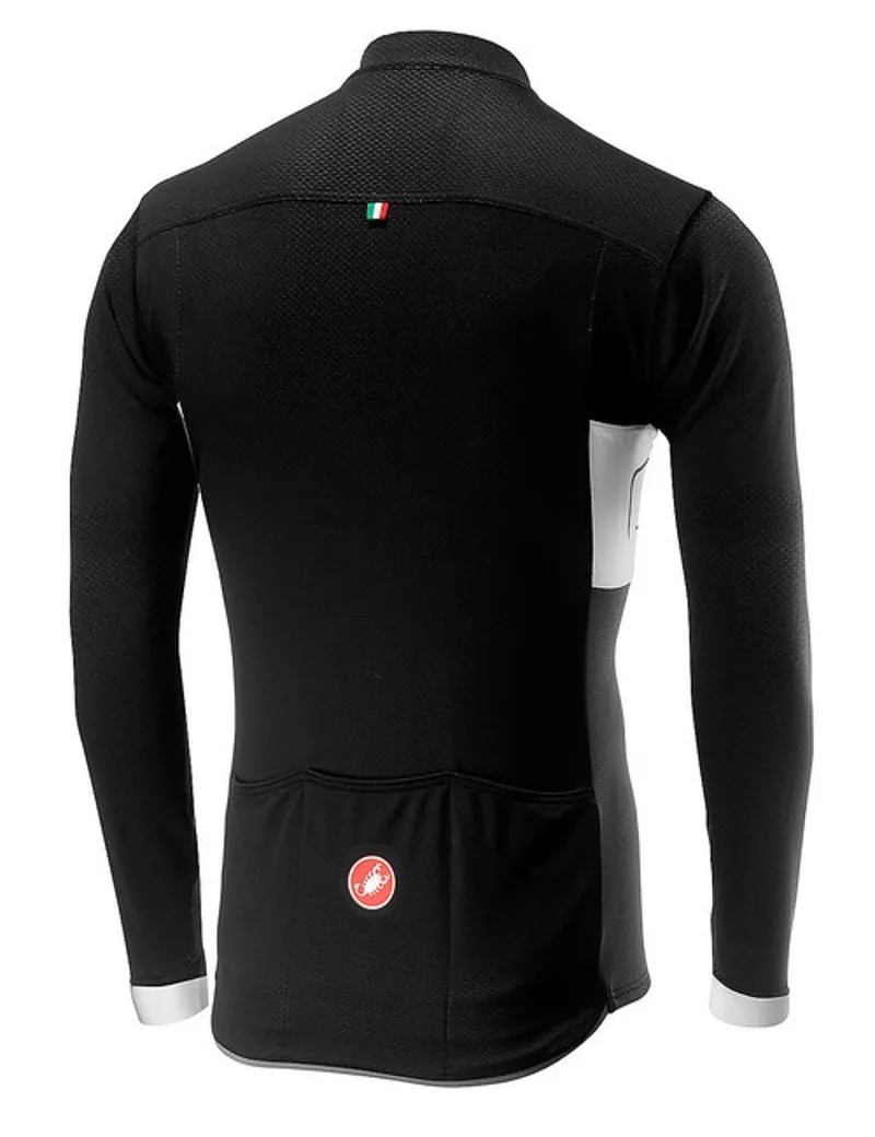 Castelli Prologo VI LS Jersey Black/Ivory/Dark Grey