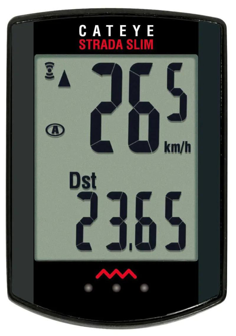 Cateye Strada Slim Universal Computer with Speed Sensor