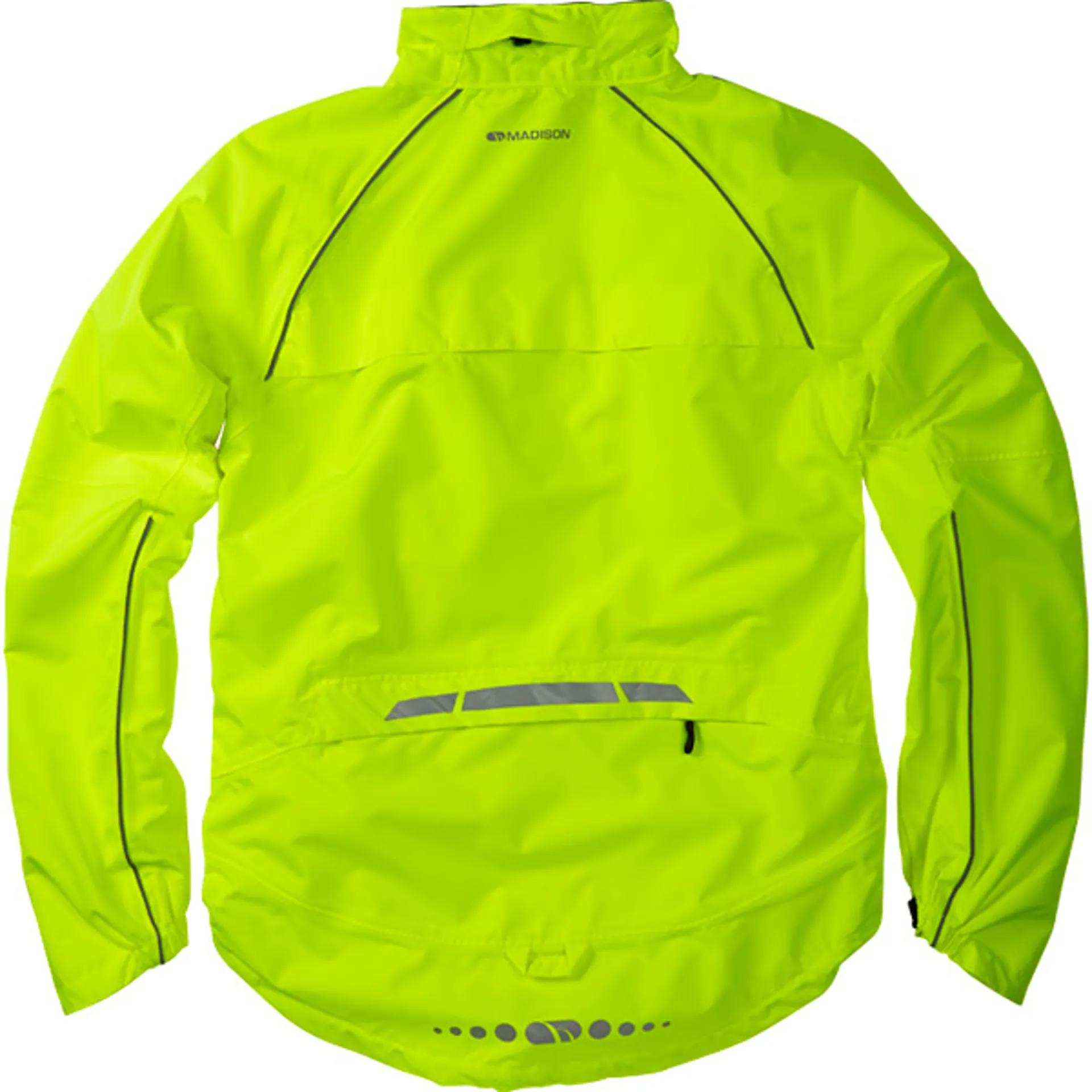 Madison Prime Mens Waterproof Jacket Hi-Viz Yellow