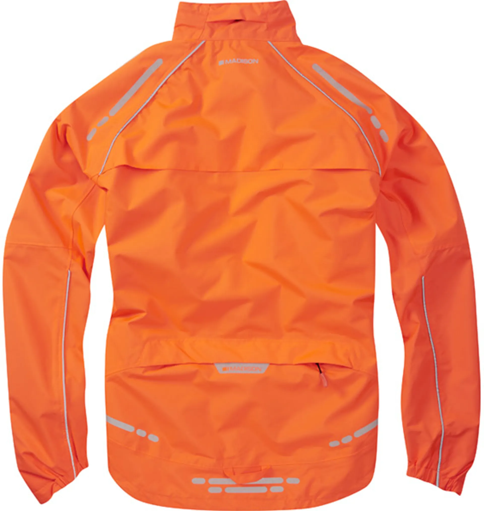 Madison Prime Mens Waterproof Jacket Shocking Orange