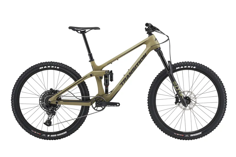 Transition Scout NX Carbon 27.5 Mountain Bike 2020 Olive Green