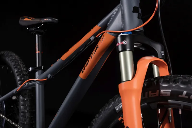 Cube Reaction 240 TM Kids Mountain Bike 2019 Black/Orange