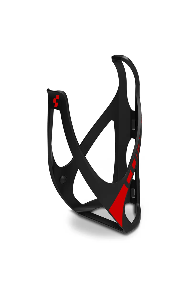 Cube HPP Bottle Cage Matt Black/Red