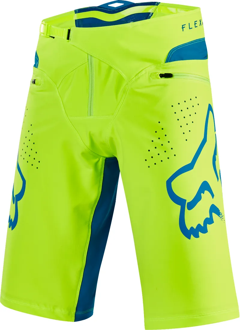 Fox Flexair MTB Shorts Flo-Yellow
