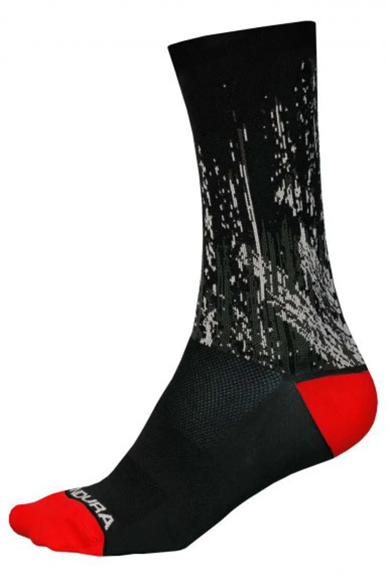 Endura Graphics Geological Socks Black