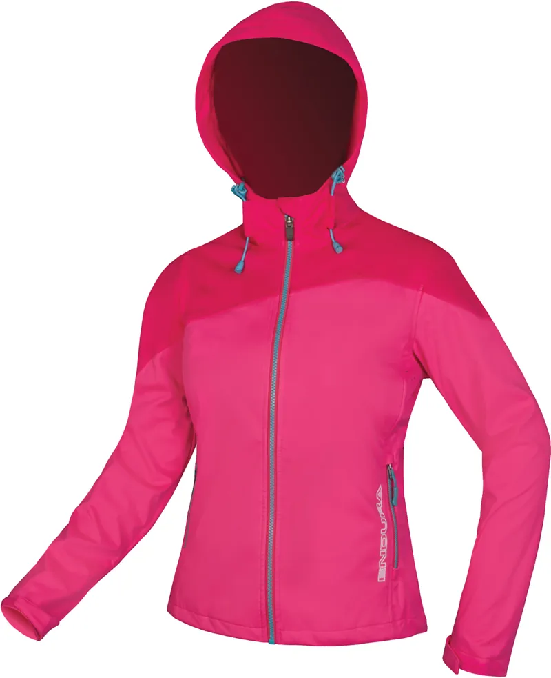 Endura Singletrack Softshell Womens Jacket Raspberry