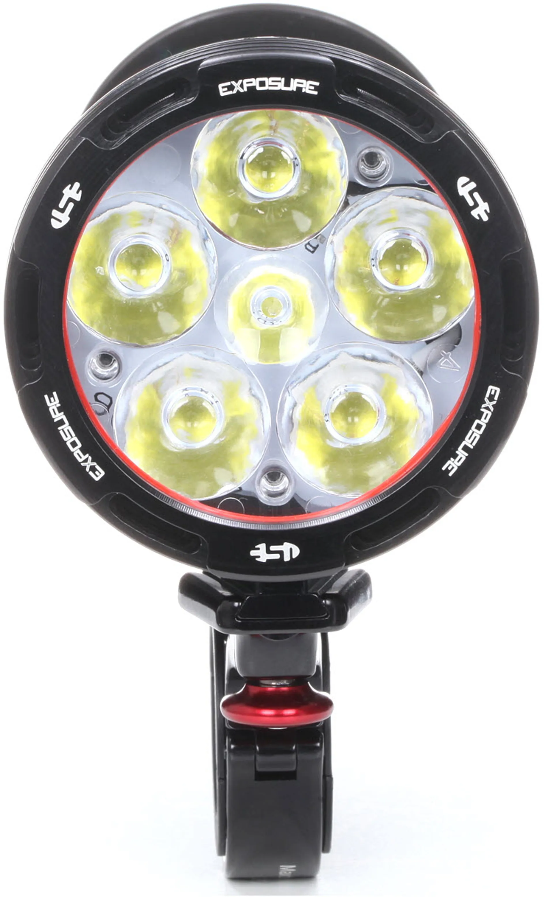 Exposure Six Pack MK8 Front Light with SYNC Bluetooth Remote Black
