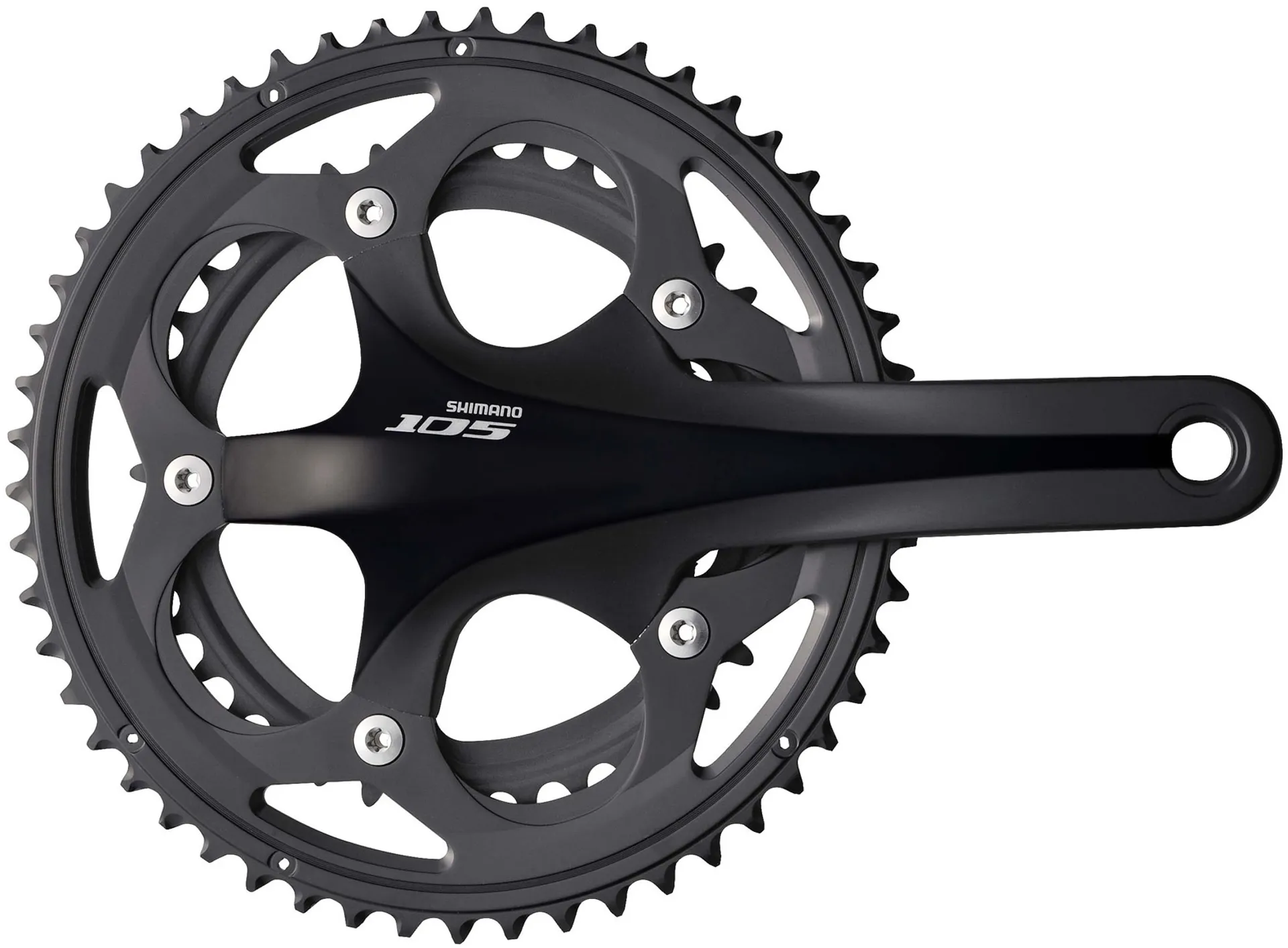 Shimano FC-5700 10 Speed Double Chainset HollowTech II 175mm 52/39T