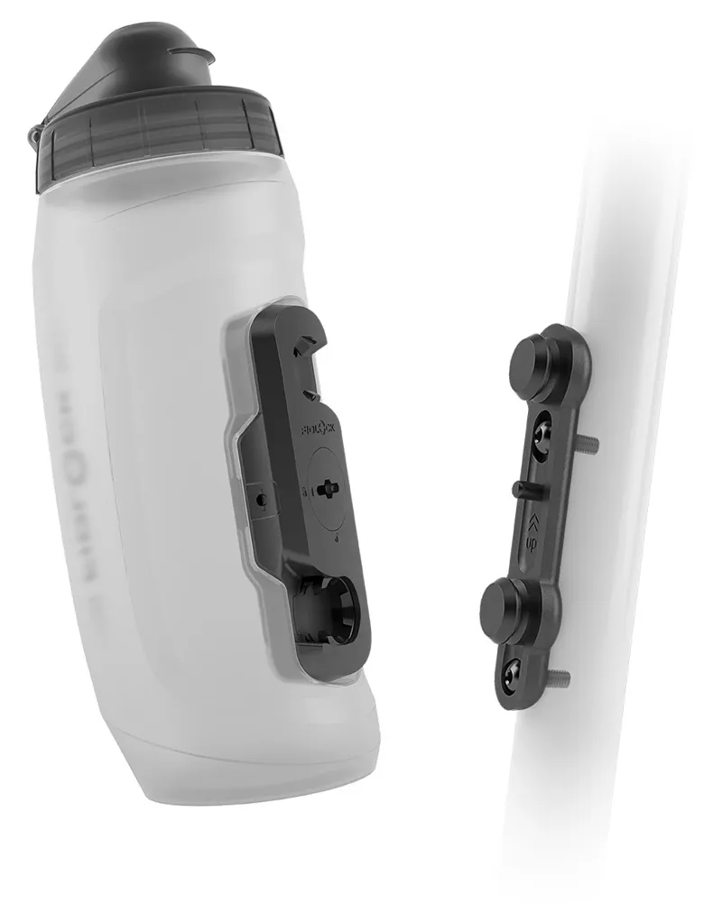 Fidlock TWIST Bottle 590ml + Bike Base Clear