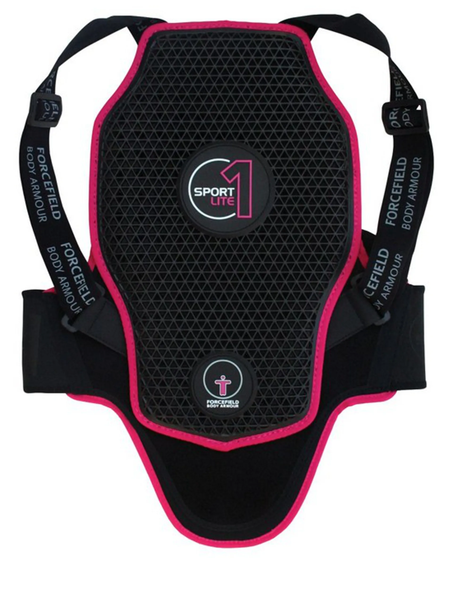 Forcefield Womens Back Protector Sport Lite 1 Black/Pink