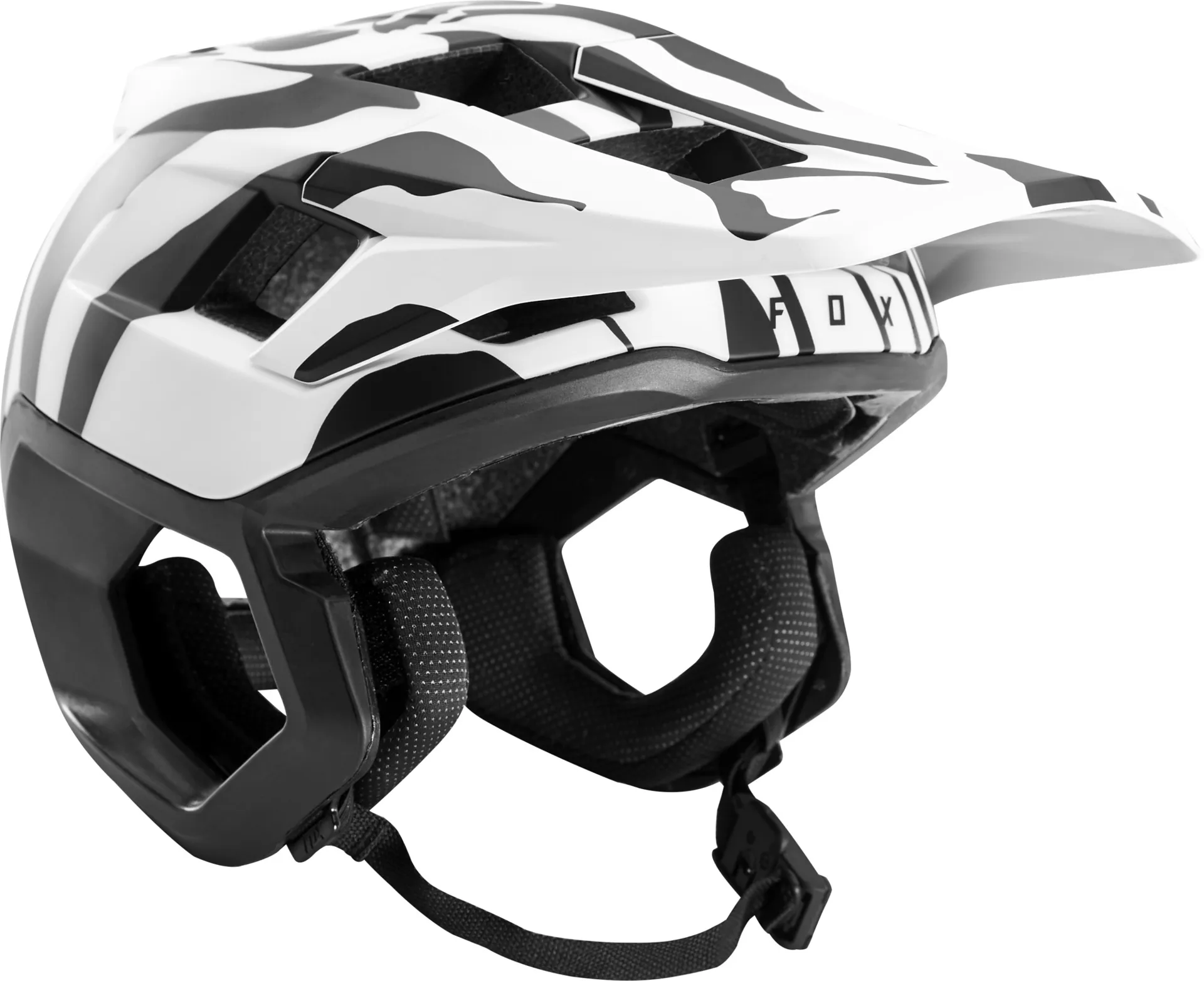 Fox Dropframe MTB Helmet Zebra Limited Edition