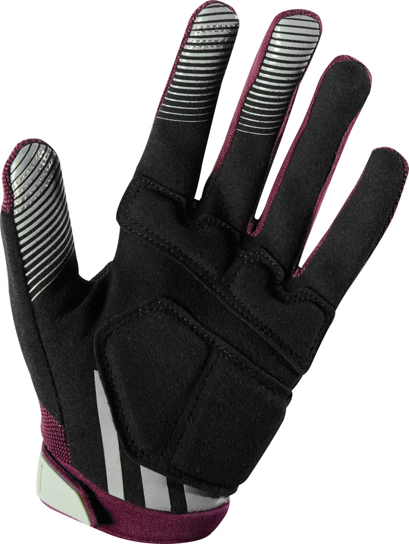 Fox Ripley Womens Gel Gloves Plum