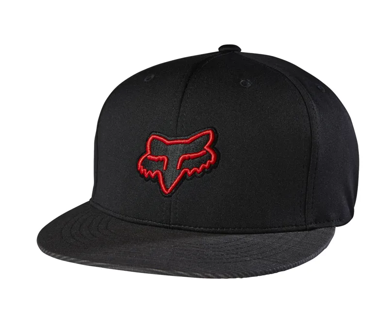 Fox Distain Snapback Cap Black