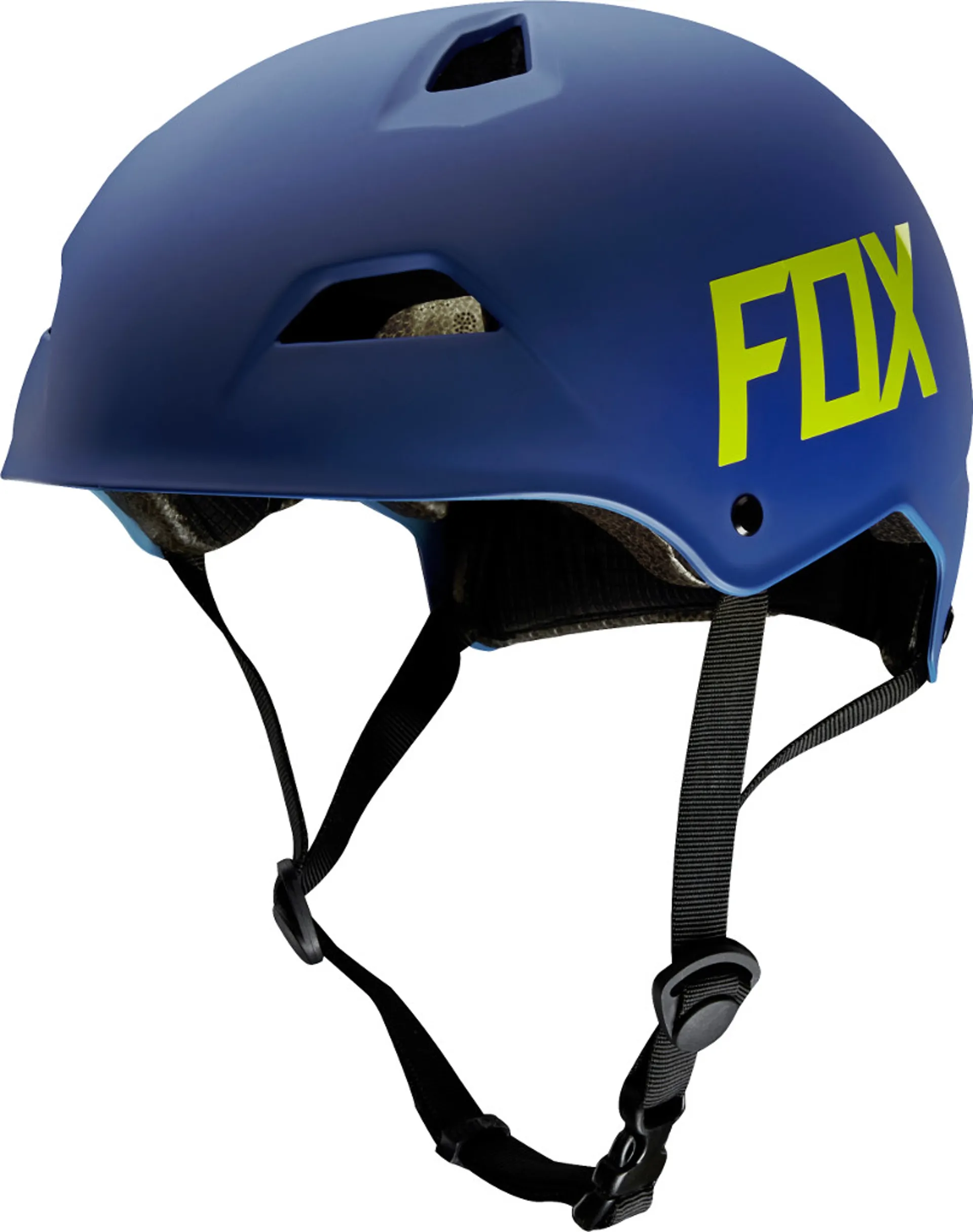 Fox Flight Hardshell Helmet Matte Blue