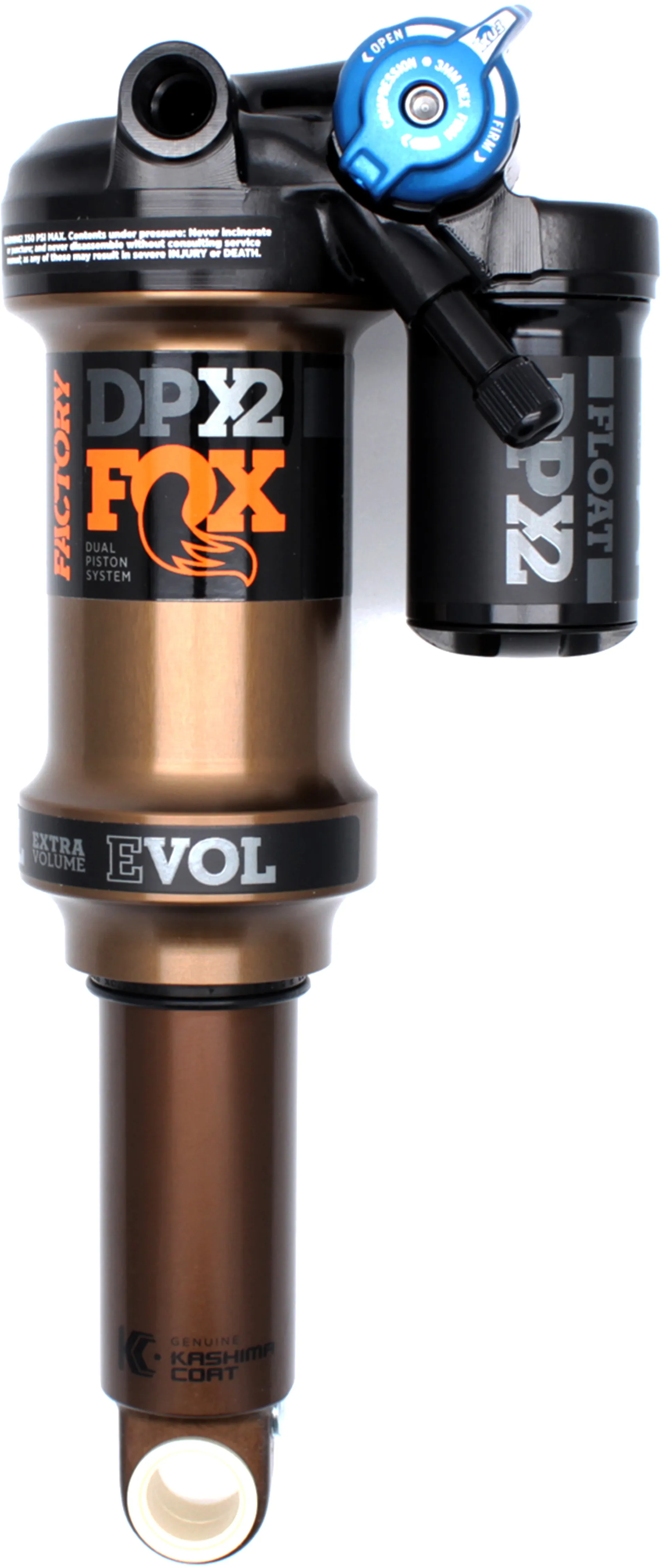 Fox Float DPX2 3Pos-Adj Factor Rear Shock 2020 Black