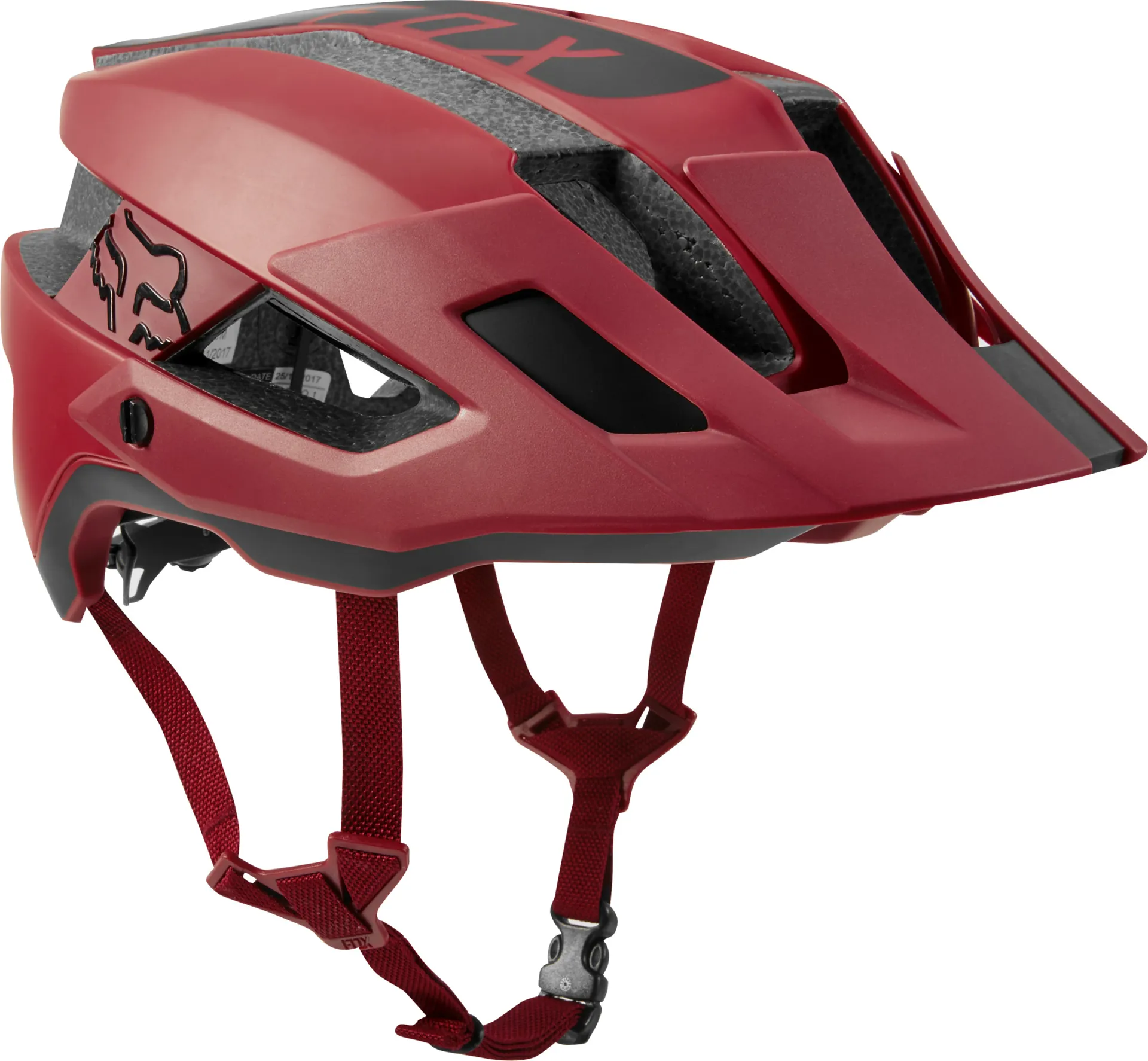 Fox Flux Rush MTB Helmet Cardinal Red