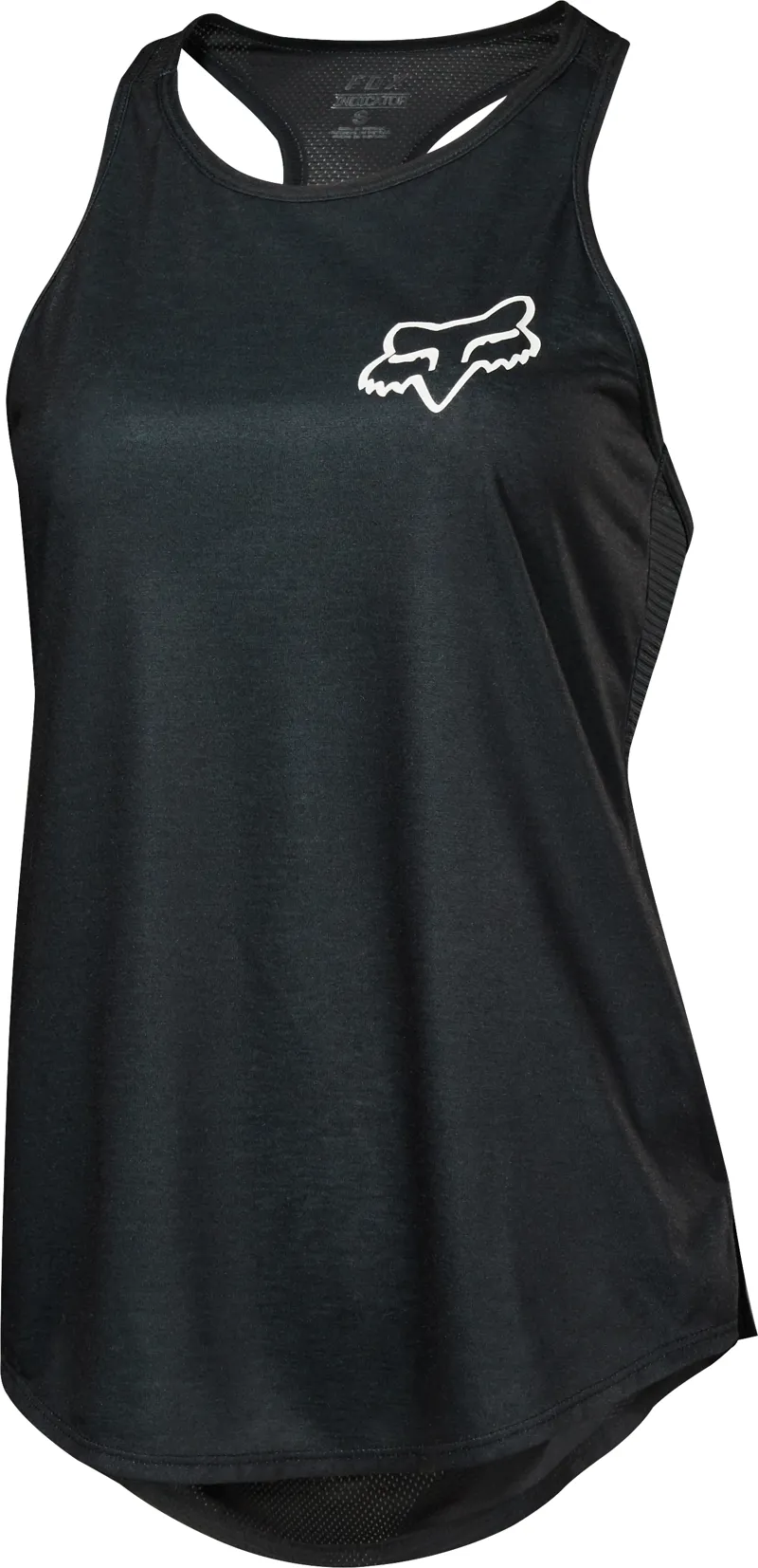 Fox Indicator Womens Sleeveless Tank Top Black