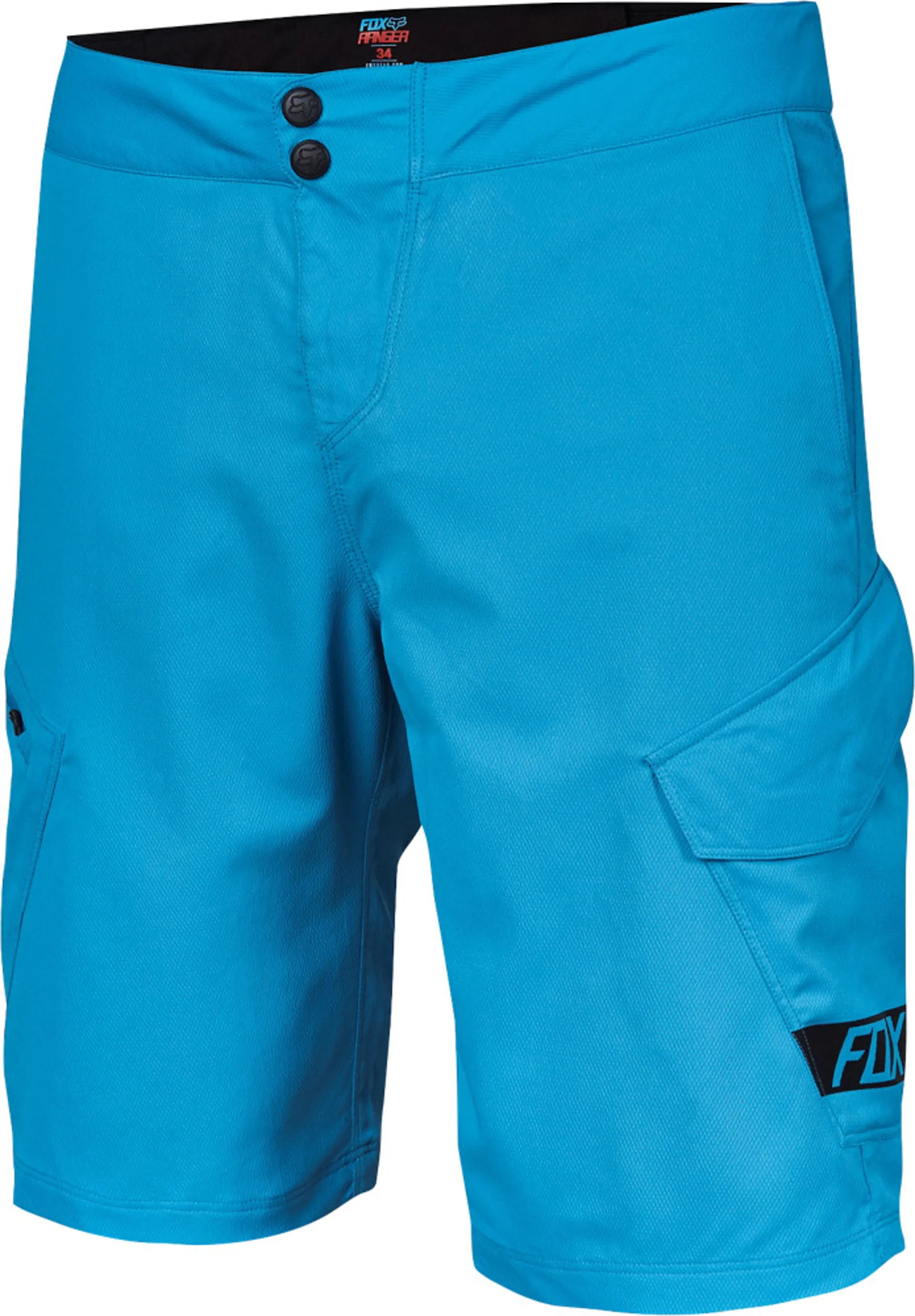 Fox Ranger 12in Cargo Baggy Short Cyan