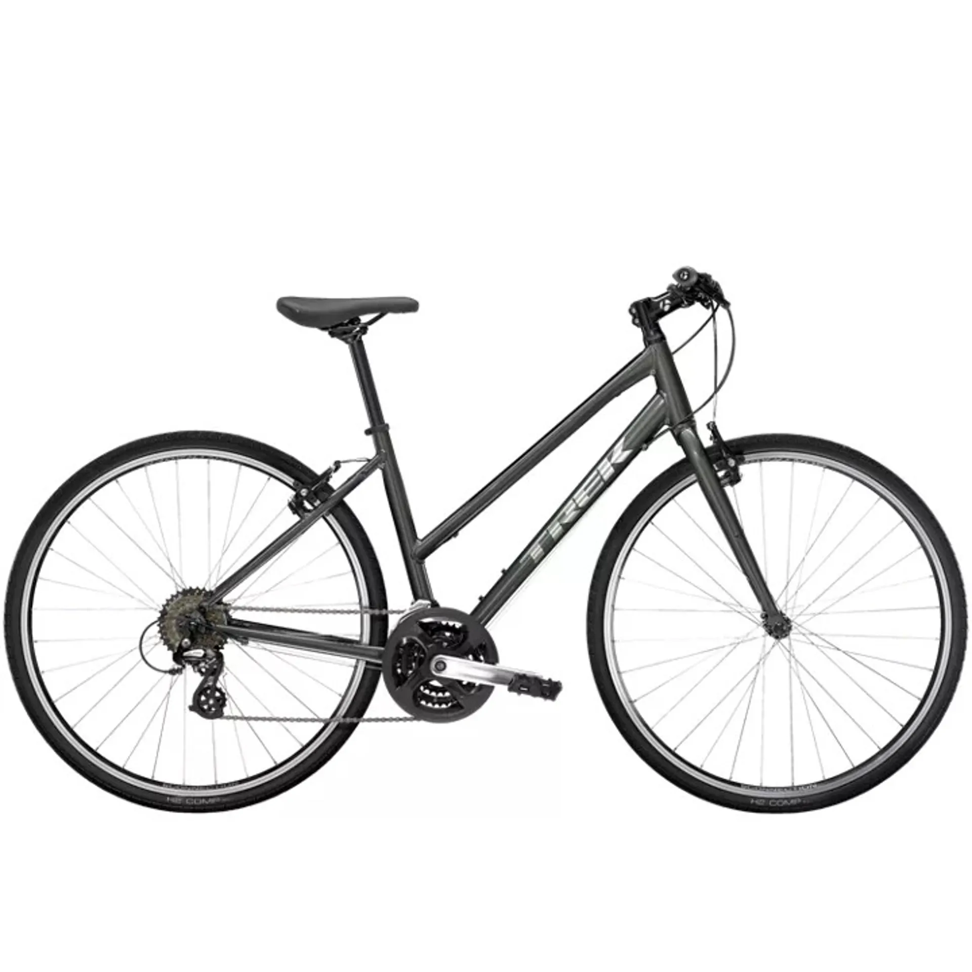 Trek Fx 1 Stagger Hybrid Bike 2024 Lithium Grey