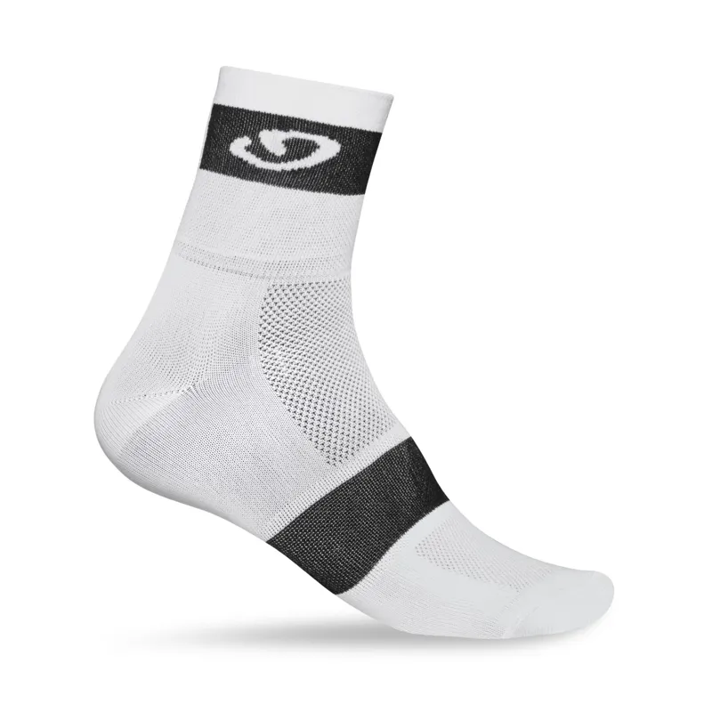 Giro Comp Racer Socks 3 Pack White/Black