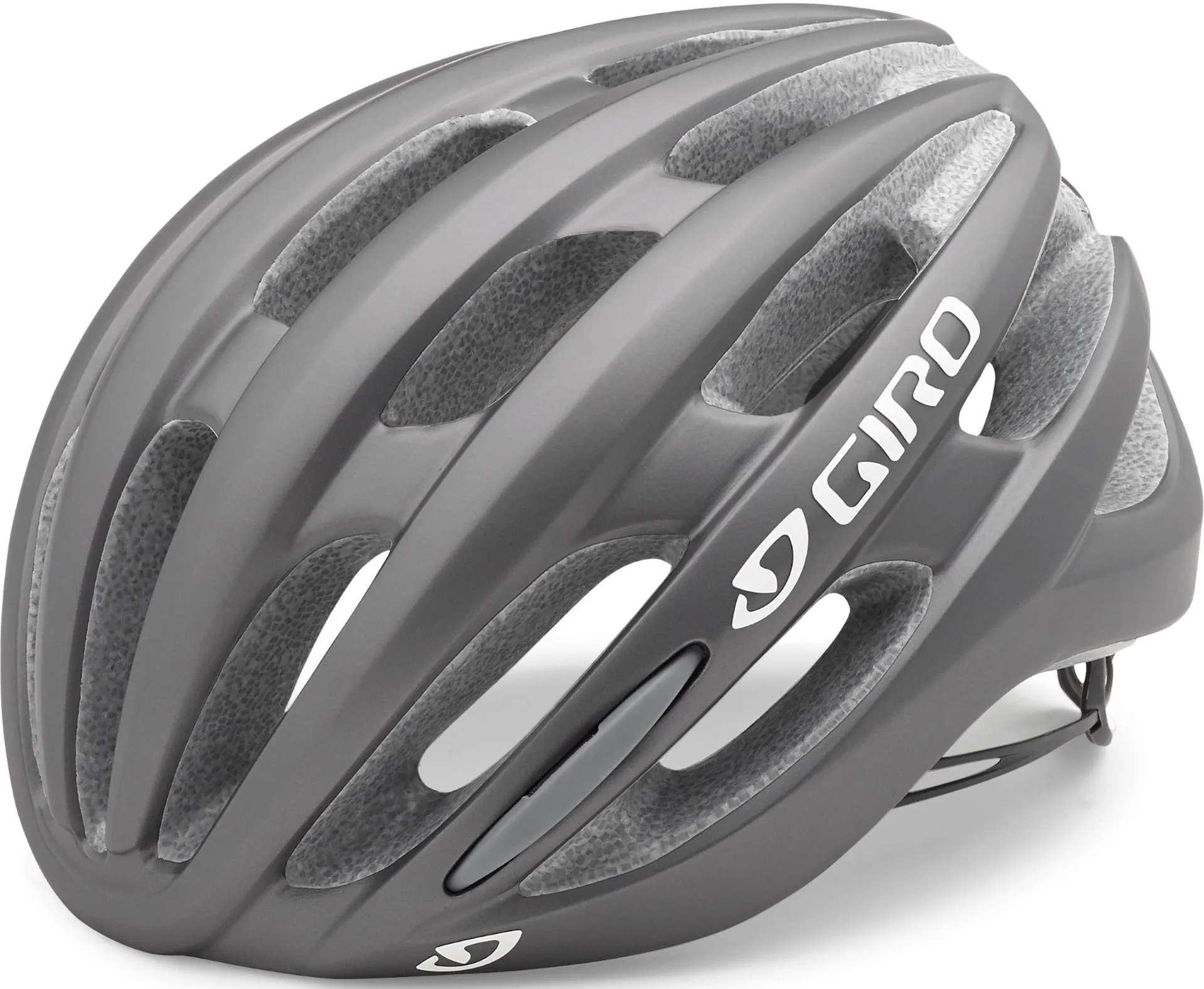 Giro Saga Womens Road Bike Helmet Titanium Checks