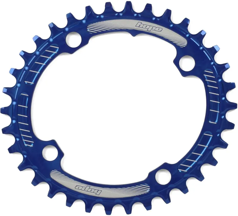 Hope Oval Retainer Chainring Blue