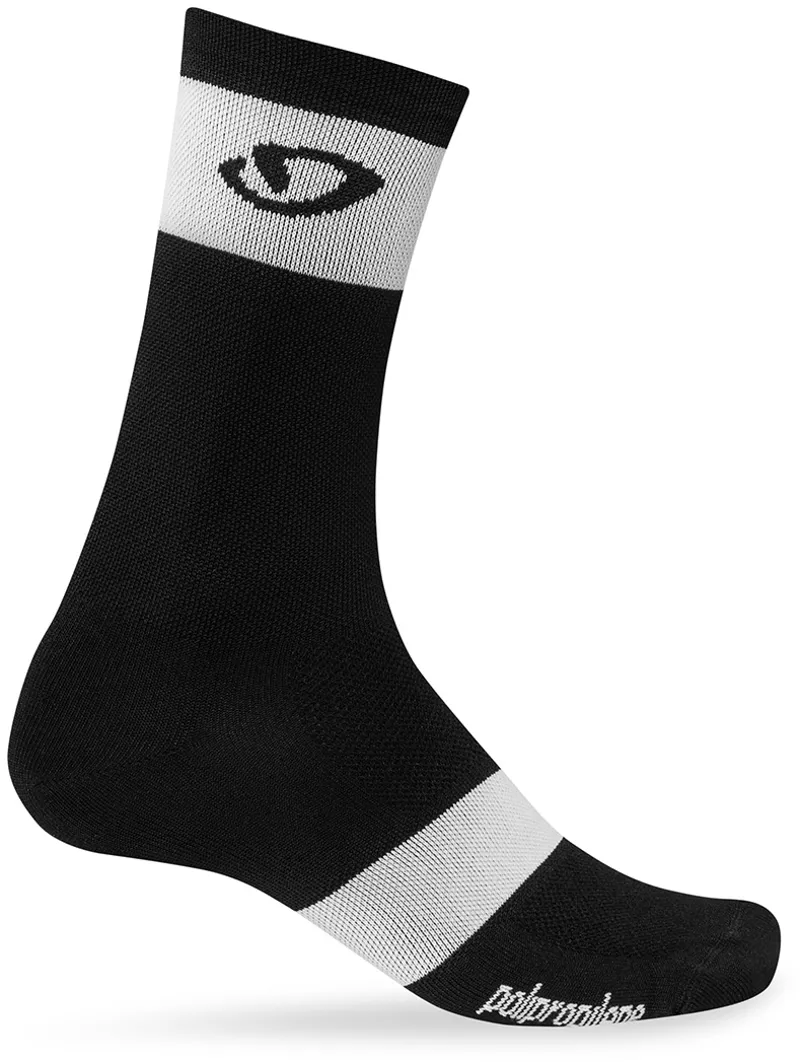 Giro Comp Racer High Rise Socks Black/White