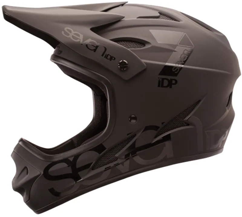 7iDP M1 Full Face Helmet Black/Black