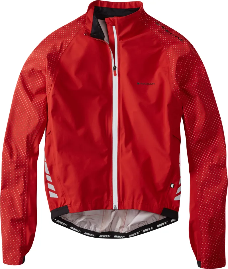 Madison Sportive Hi-Vis Waterproof Jacket Red
