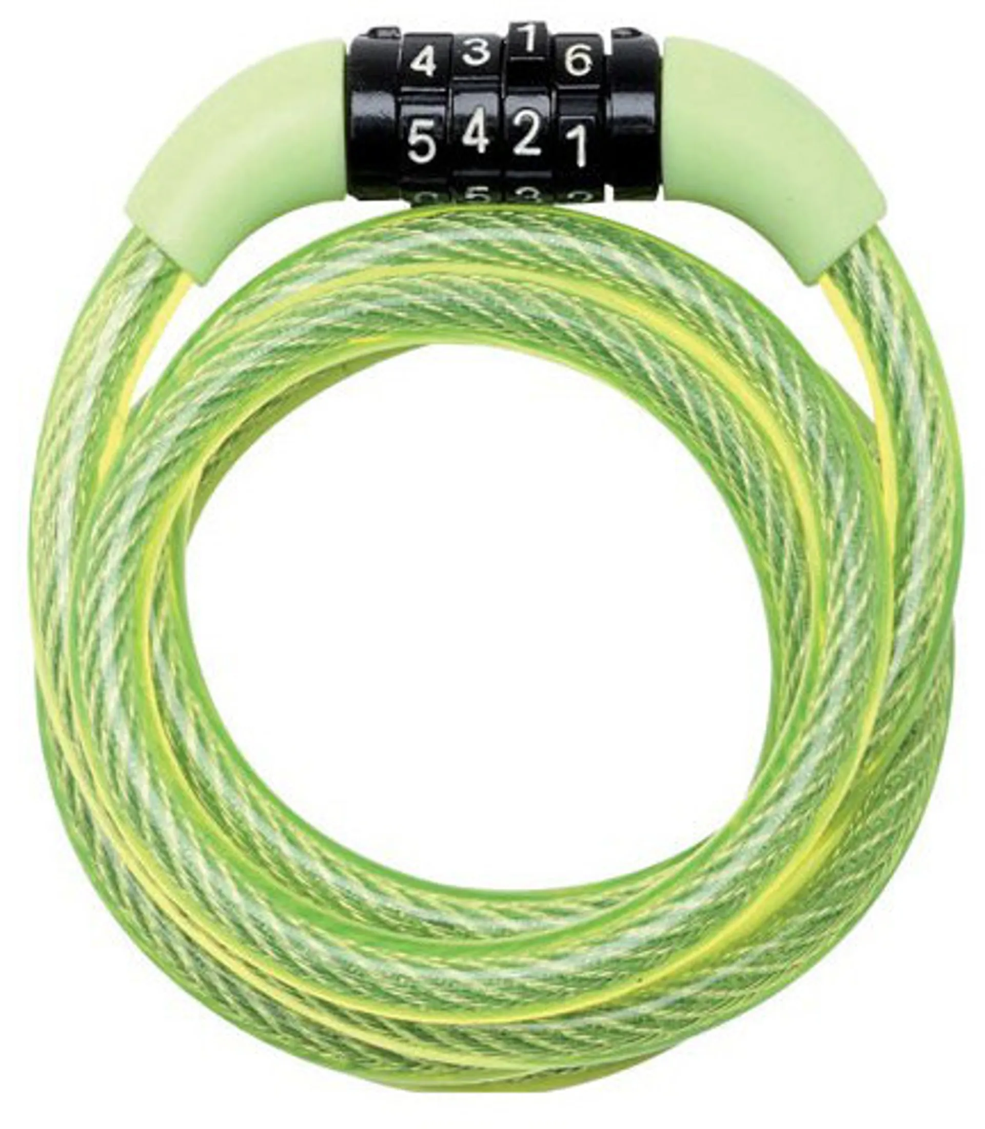 Master Lock 1200x8mm Combination Self Coiling Cable Lock Mint Green