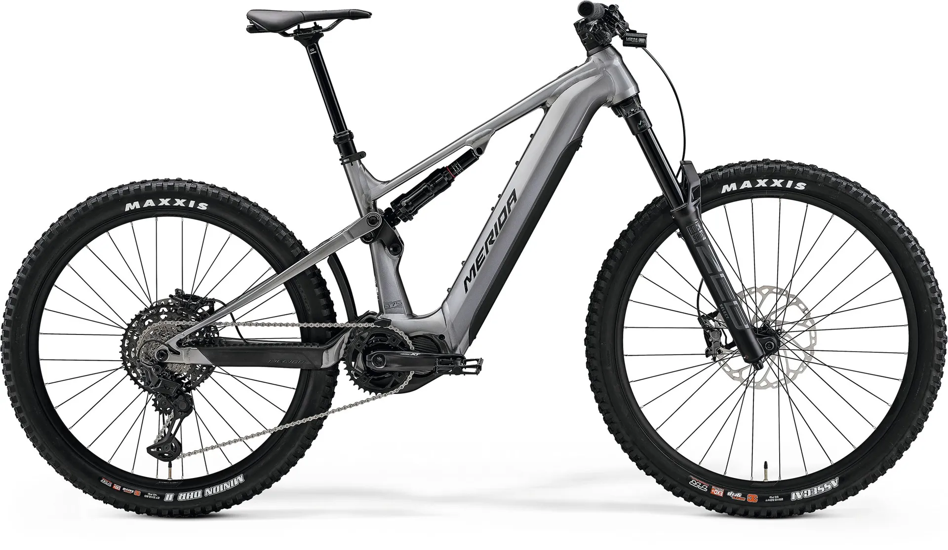 Merida eOne-Sixty 875 Electric Bike 2024 Grey/Black