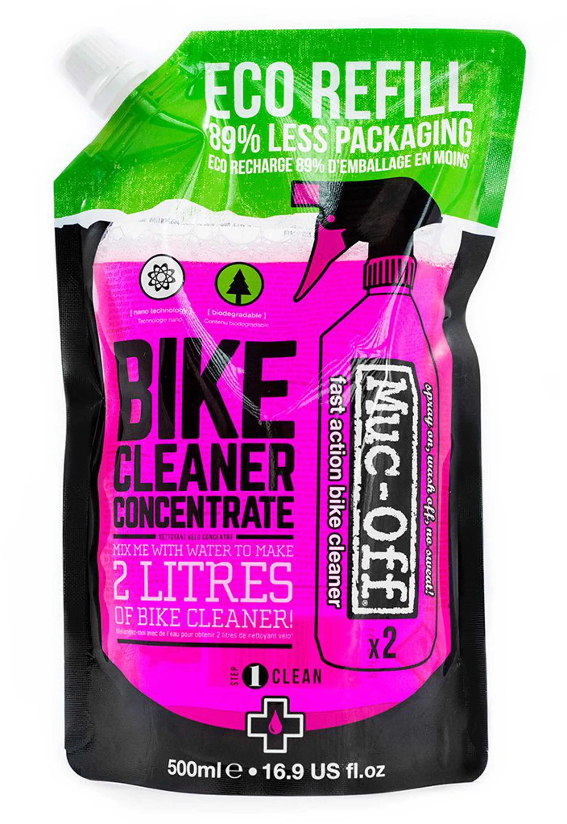 Muc-Off Nano Gel Refill Concentrate 500ml Pouch