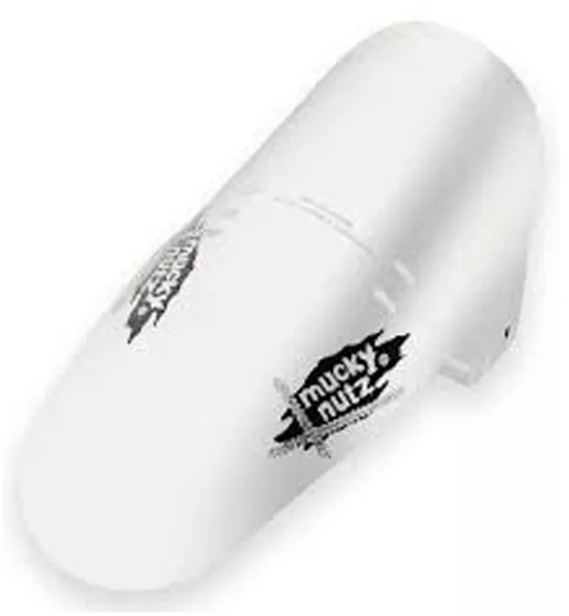 Mucky Nutz Face Fender Reverse Mudguard White