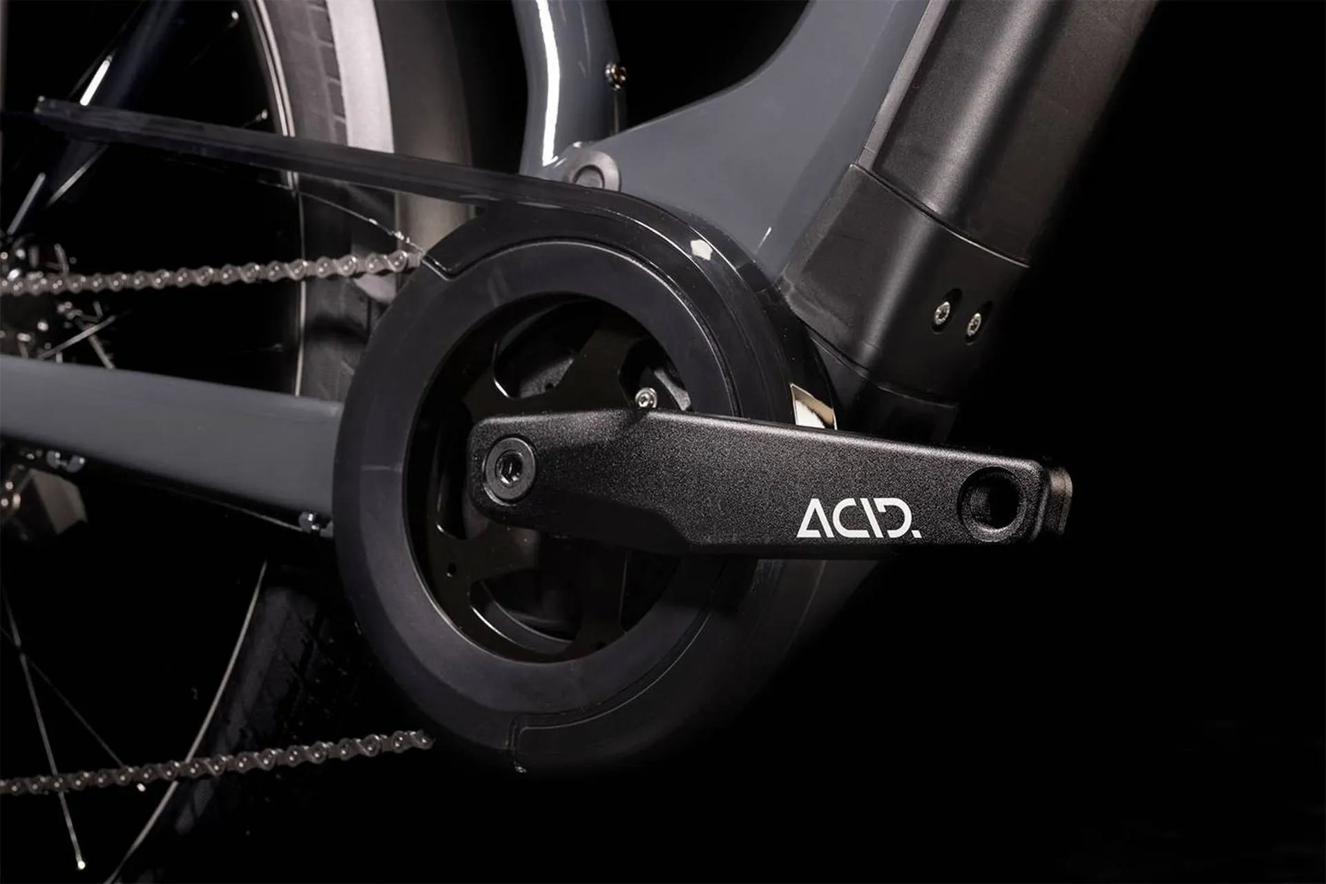 Cube Touring Hybrid One 500 Easy Entry Electric Bike 2022 Grey/Blue